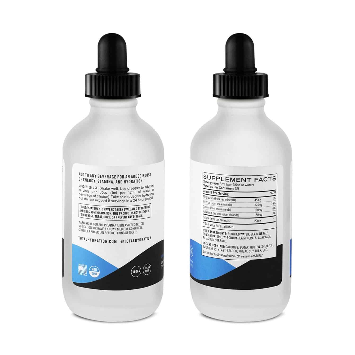 Keto Electrolyte Concentrate | Total Hydration LLC